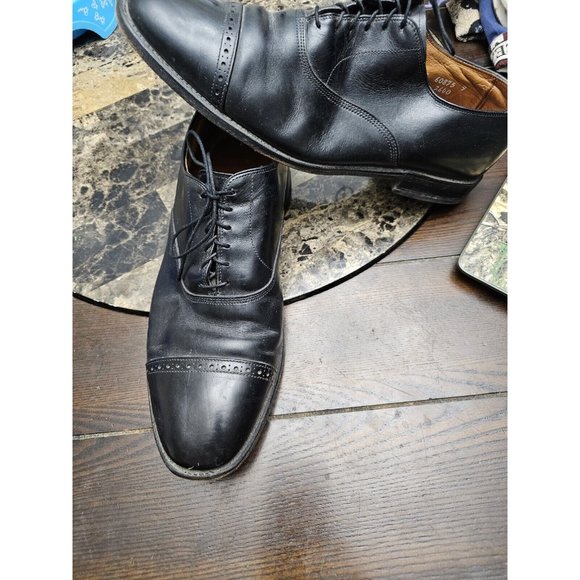 Allen Edmonds | Shoes | Allen Edmonds Byron Black Leather Oxford ...